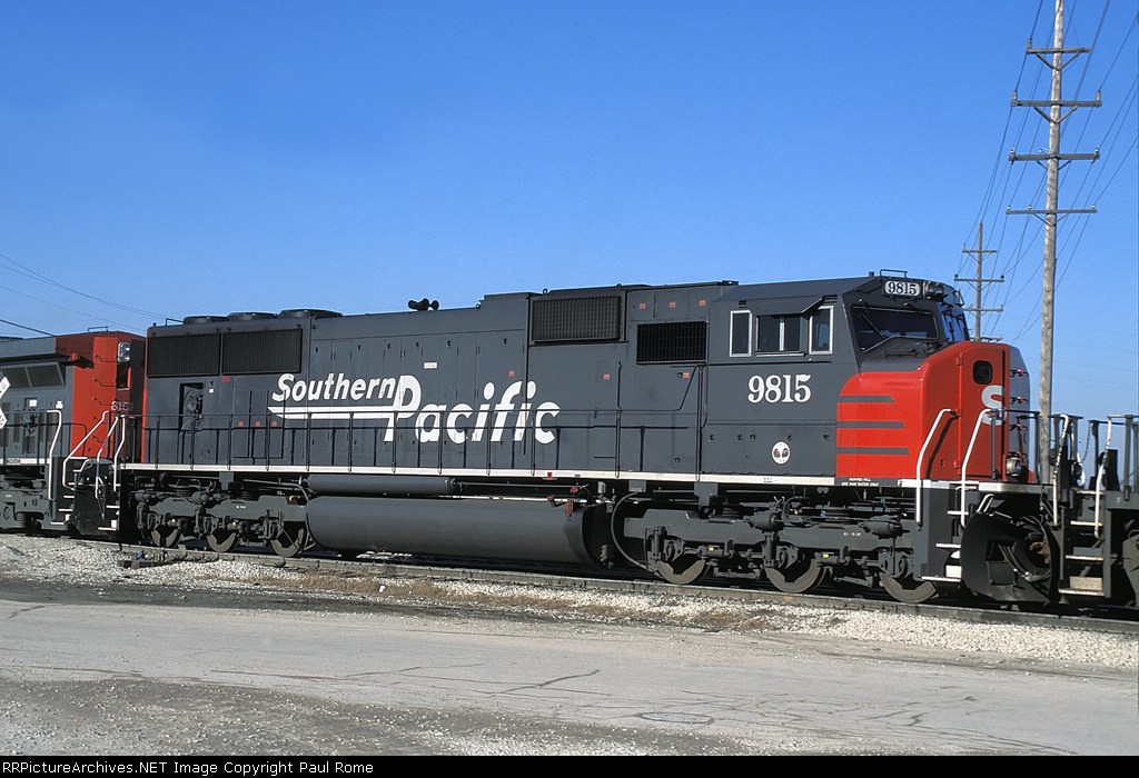 SP 9815, EMD SD70M, NEW at BRC Clearing Yard